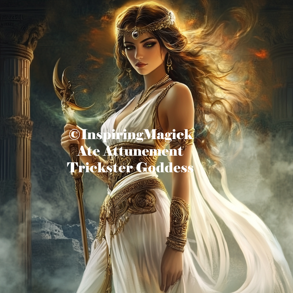 Ate Attunement Greek Goddess Of Mischief Illusion and Deception ...